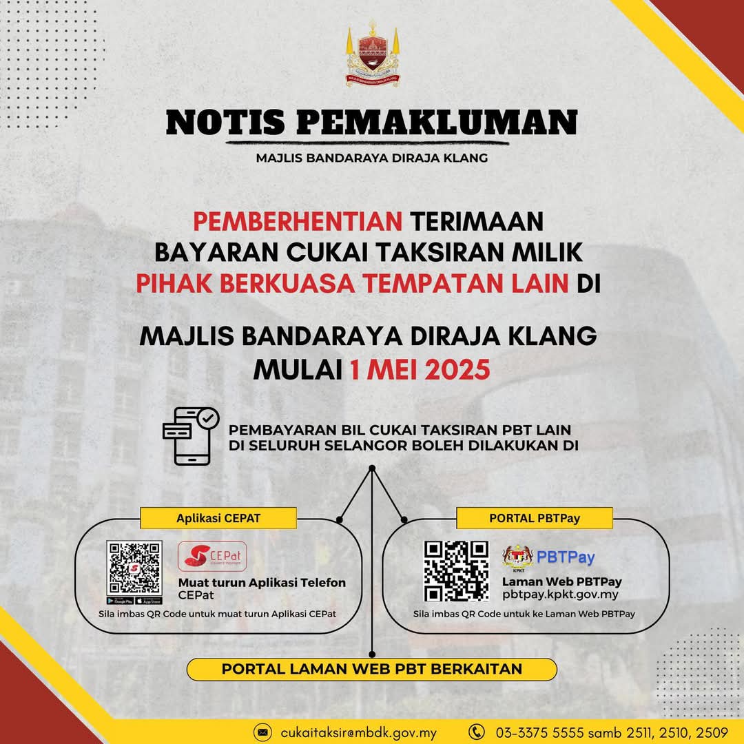 iPay Majlis Bandaraya Diraja Klang